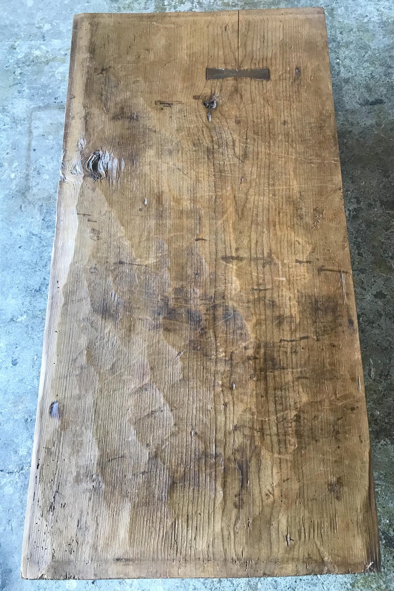 One Wide Board Coffee Table For Sale at 1stDibs
