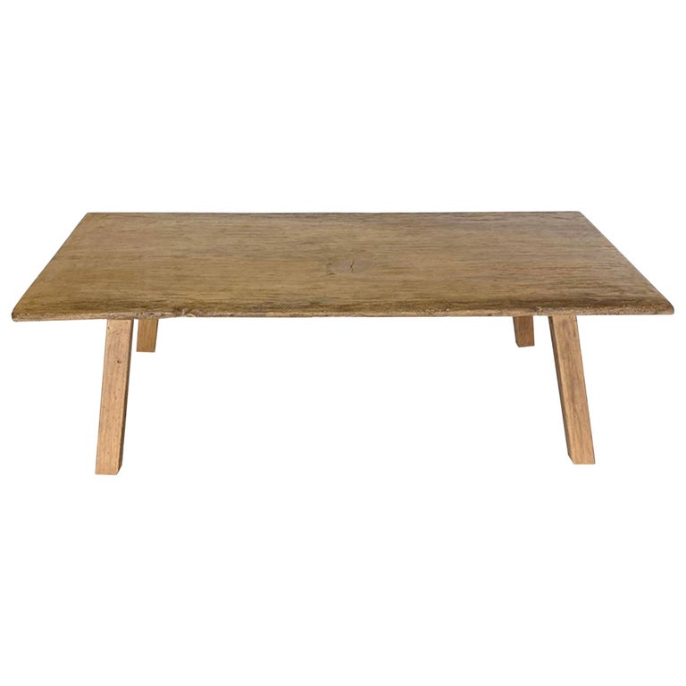 One Wide Board Top Coffee Table at 1stDibs