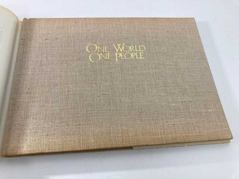 One World, One People: a Collection of Photographs and Essays For Sale ...