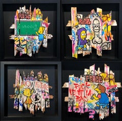 The Simpsons Art - 642 For Sale on 1stDibs | the simpsons painting ...