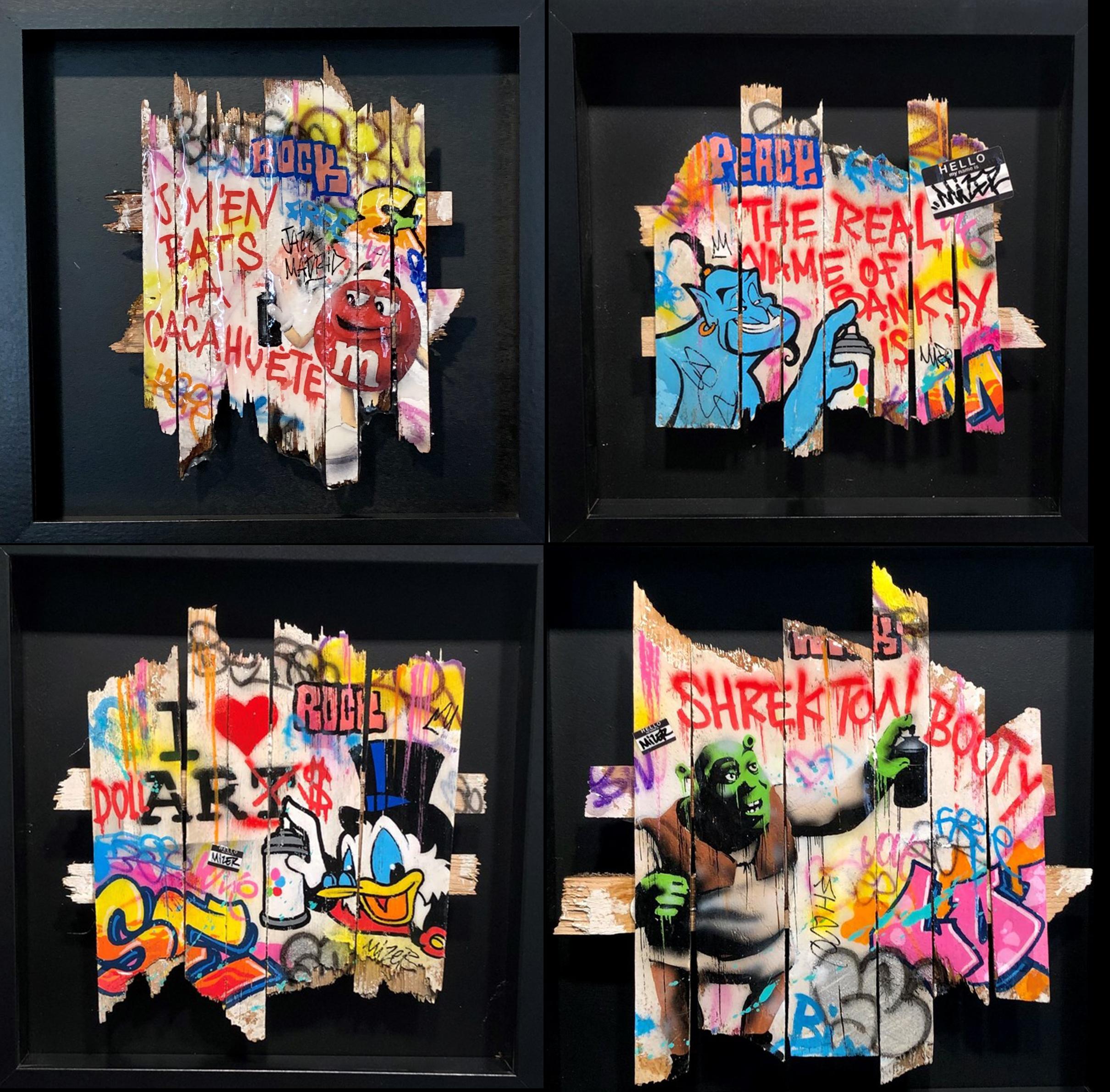 Onemizer - Street art Kids For Sale at 1stDibs | onemizer art, one mizer