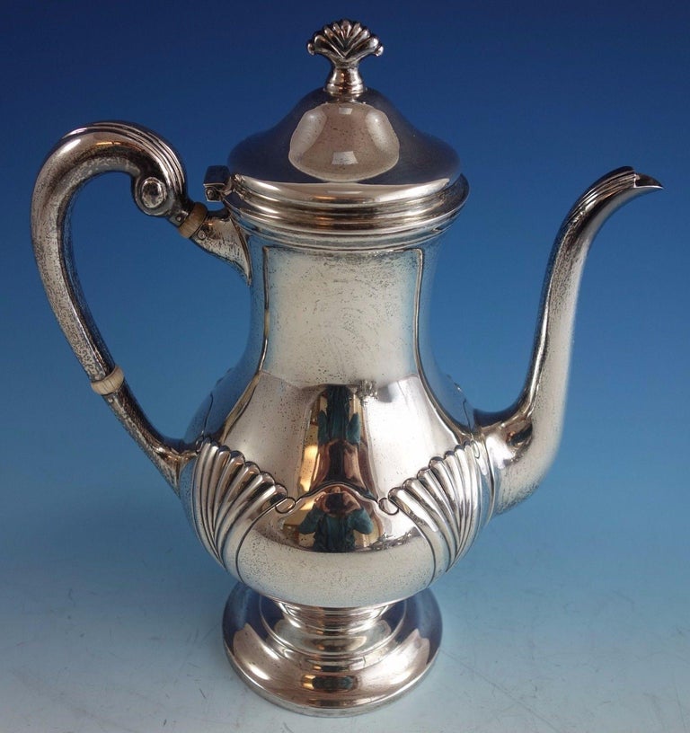 Onslow by Tuttle Sterling Silver 5-Piece Tea Set Hand Chased #1835 at ...