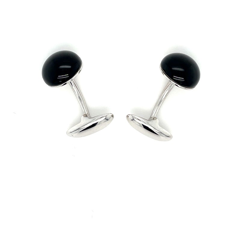 Onyx Cufflinks For Sale at 1stDibs