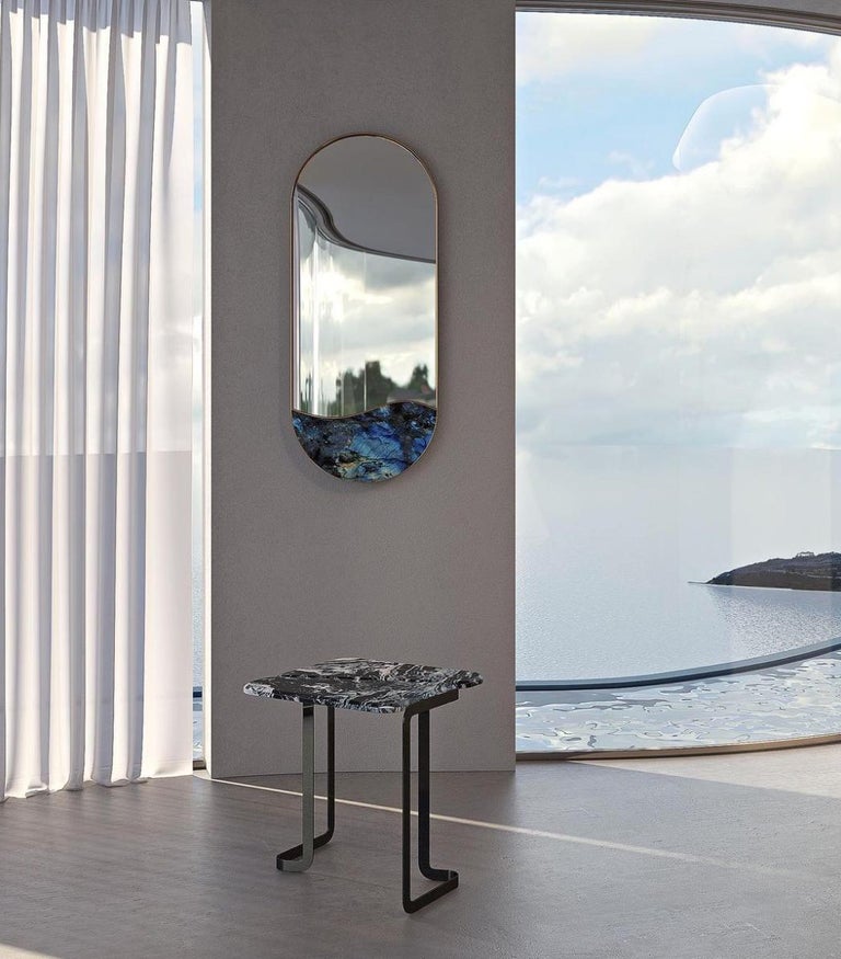 Onyx Tigris Side Table Onyx by Marble Balloon For Sale at 1stDibs