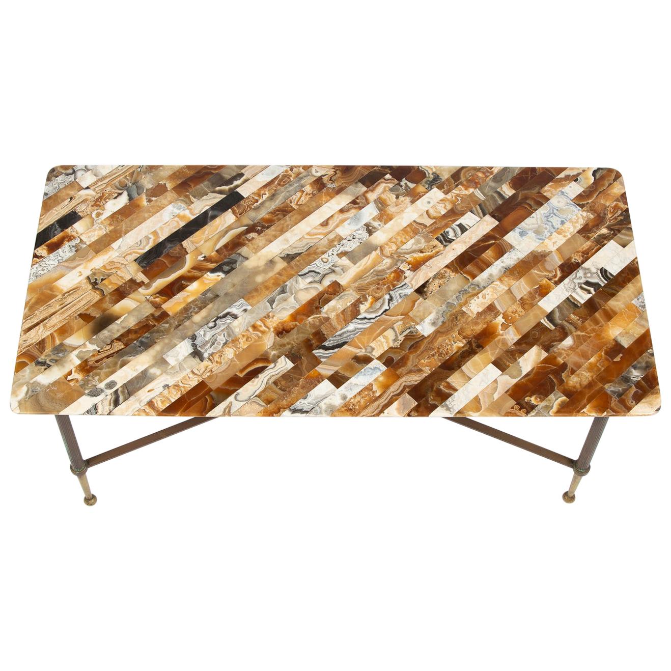 Onyx Origami Living Table at 1stDibs