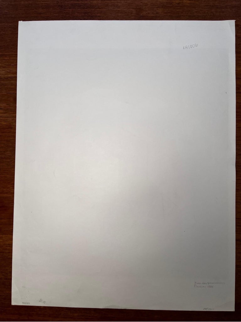 Op Art Lithograph Signed Serghi - 1972 For Sale at 1stDibs