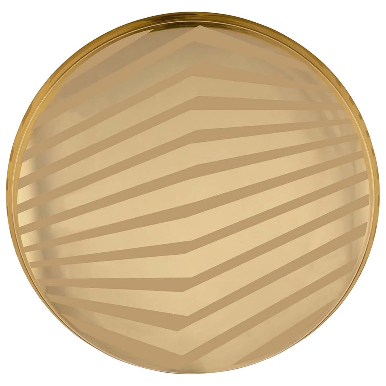 Three Large French Crockery Platters and Shallow Bowl For Sale at 1stDibs