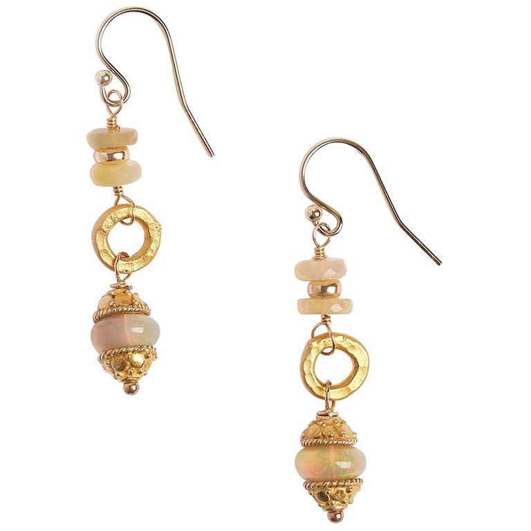 Opal Magic Earrings For Sale at 1stDibs