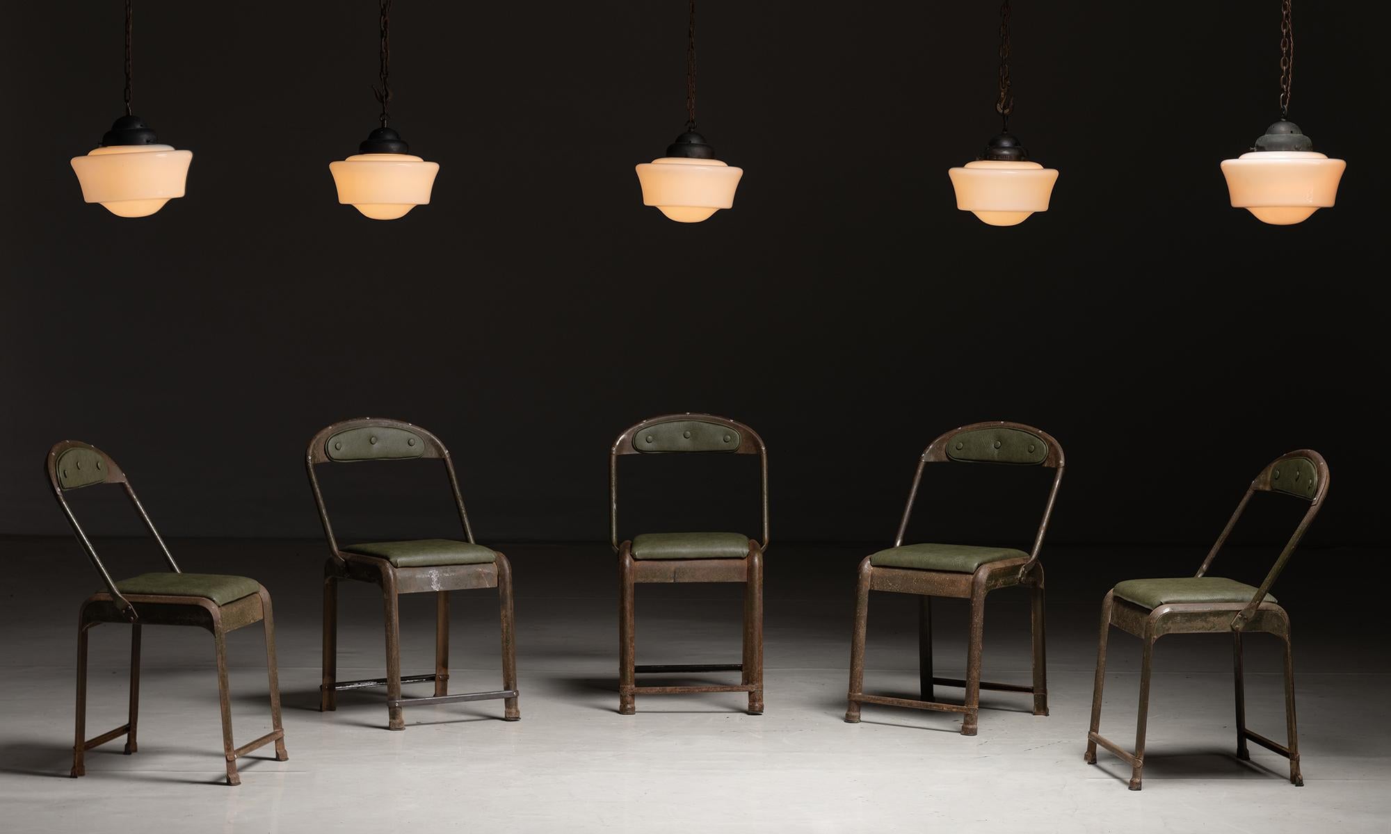 Opaline Pendants, England circa 1930 For Sale at 1stDibs