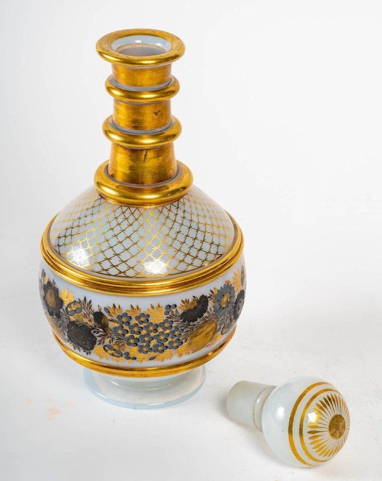 Opaline Service in Charles X Style, xix Century For Sale at 1stDibs