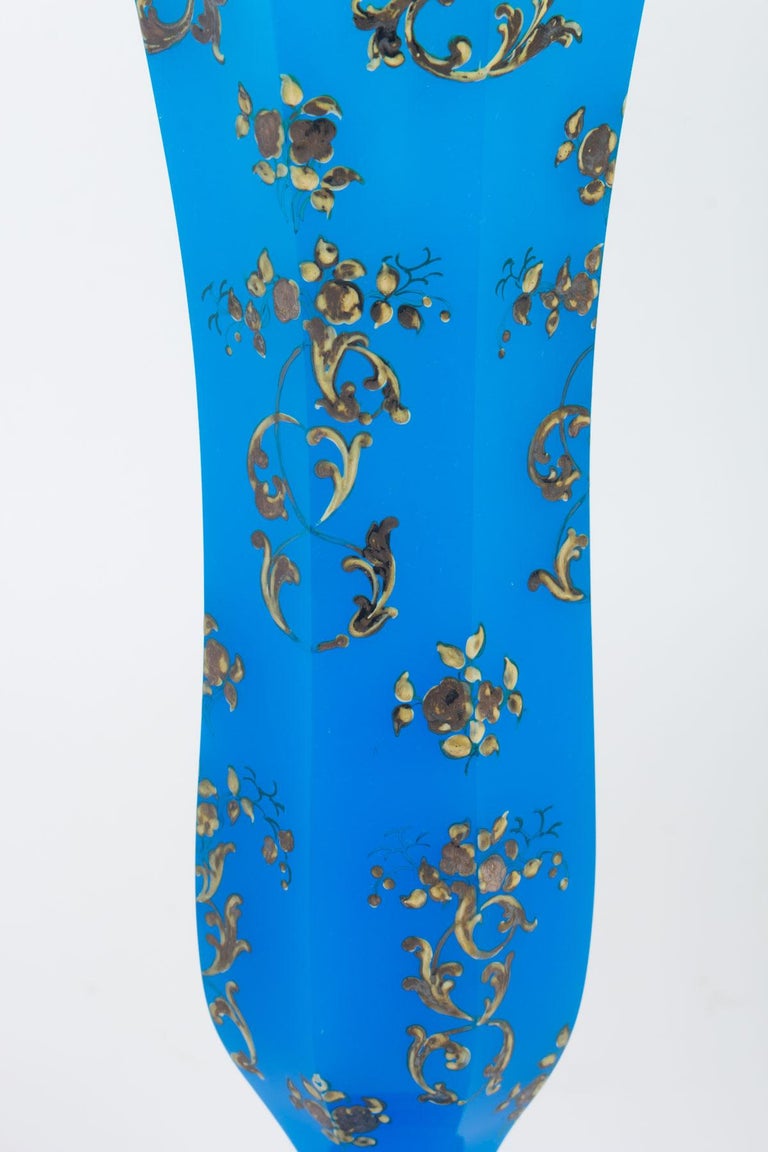Opaline Vase, France, 19th Century, Napoleon III Period at 1stDibs
