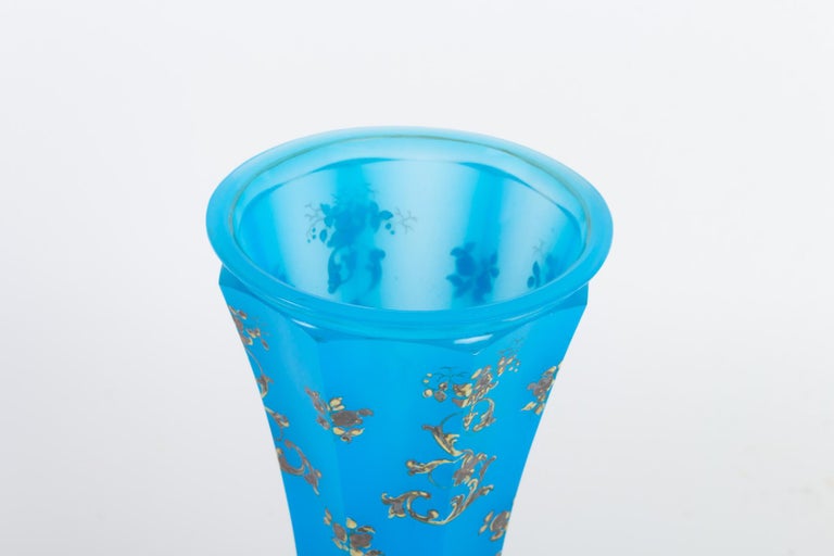 Opaline Vase, France, 19th Century, Napoleon III Period at 1stDibs