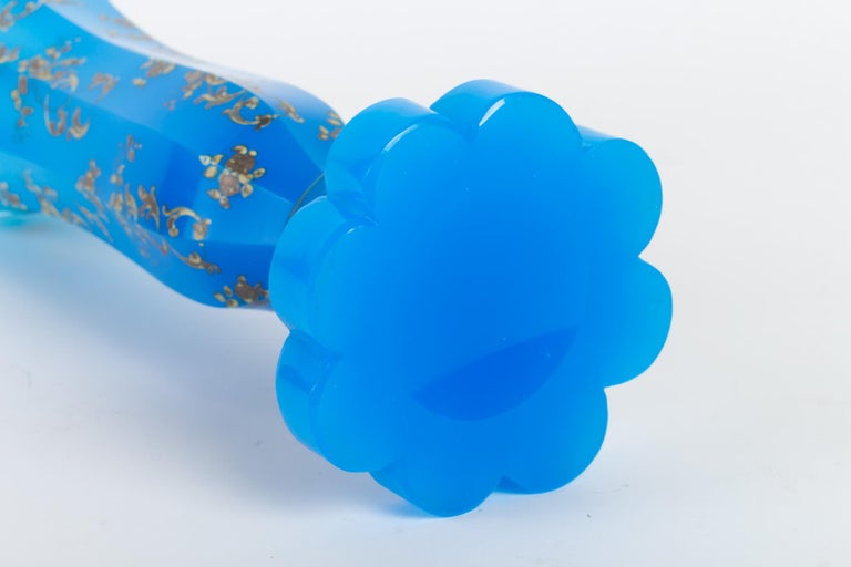 Opaline Vase, France, 19th Century, Napoleon III Period at 1stDibs