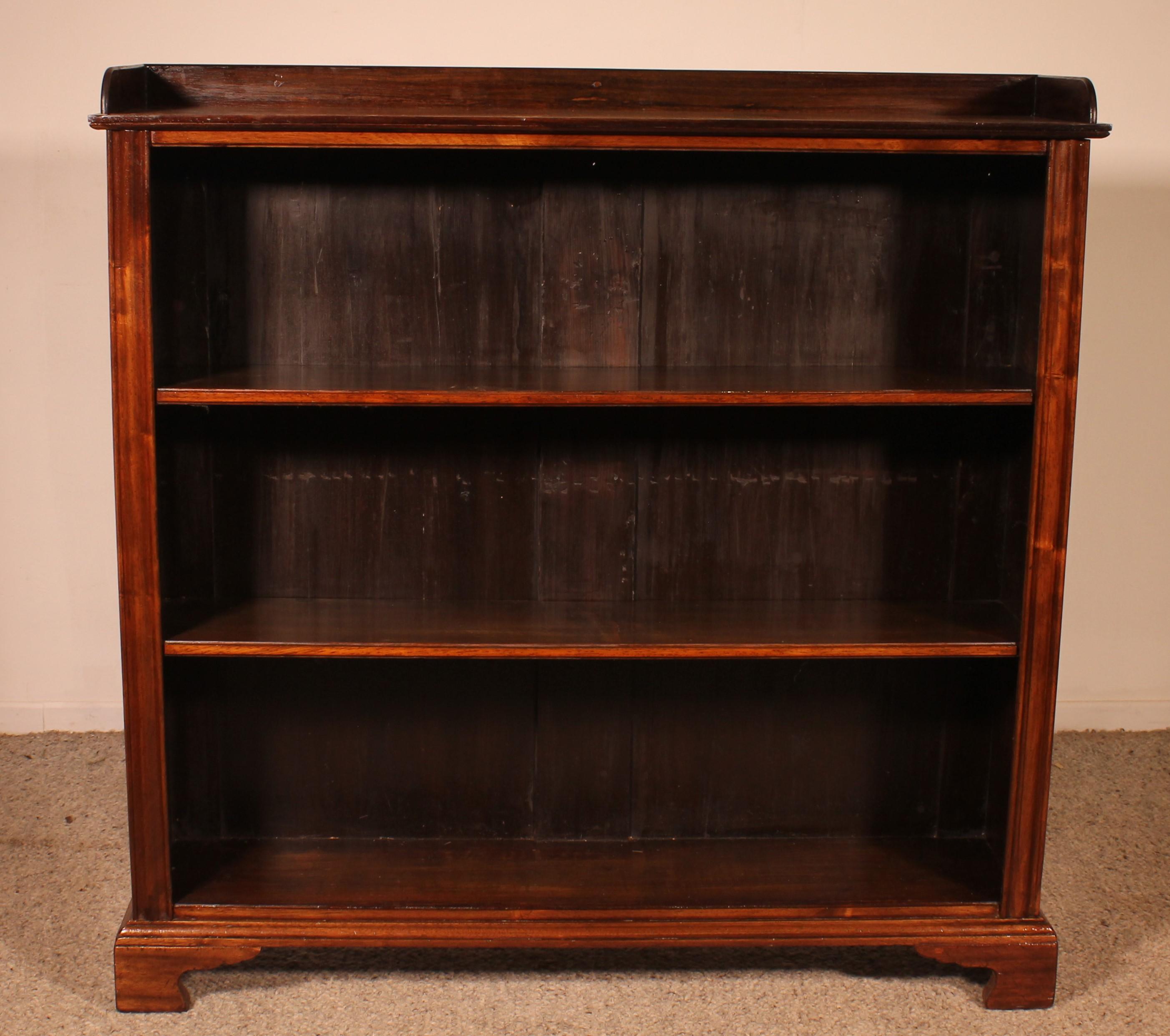 Open Bookcase In Rosewood From The 19th Century For Sale at 1stDibs