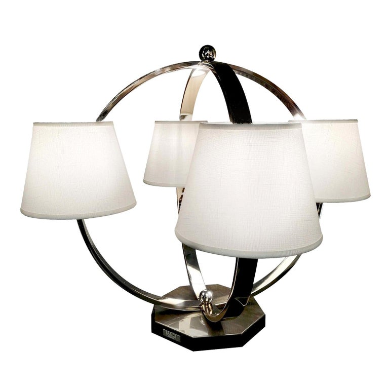 Open Circle 4-light Table Lamp For Sale at 1stDibs