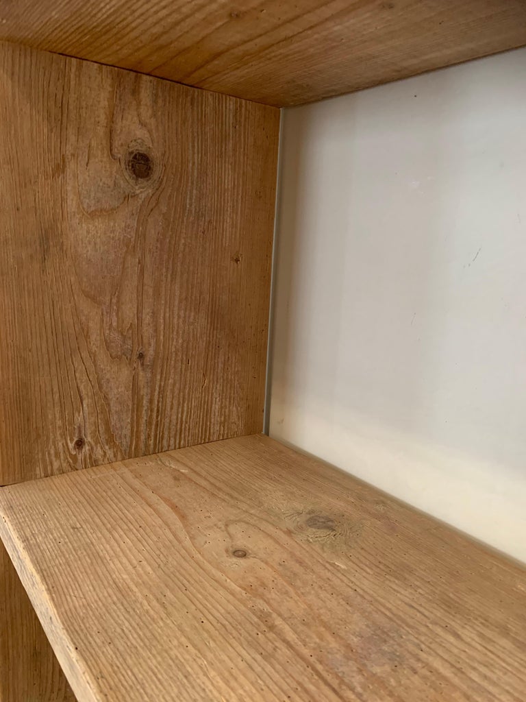 Open Rack Shelve Unit Reclaimed Wood For Sale at 1stDibs