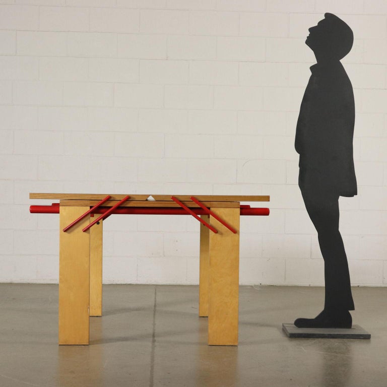 Openable Table by Stefano Stefani for Pallucco, Italy, 1980s at 1stDibs