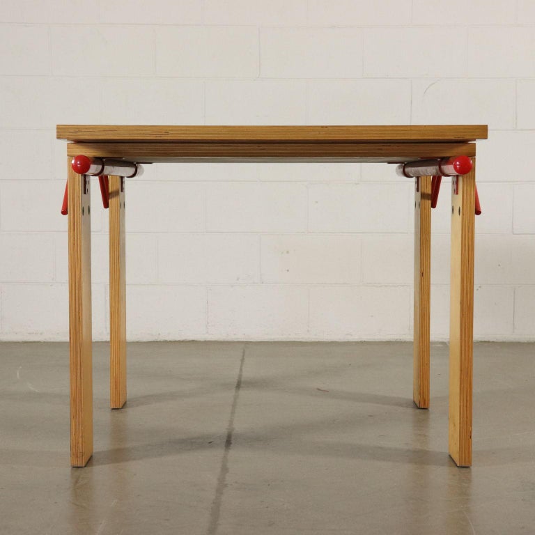 Openable Table by Stefano Stefani for Pallucco, Italy, 1980s at 1stDibs