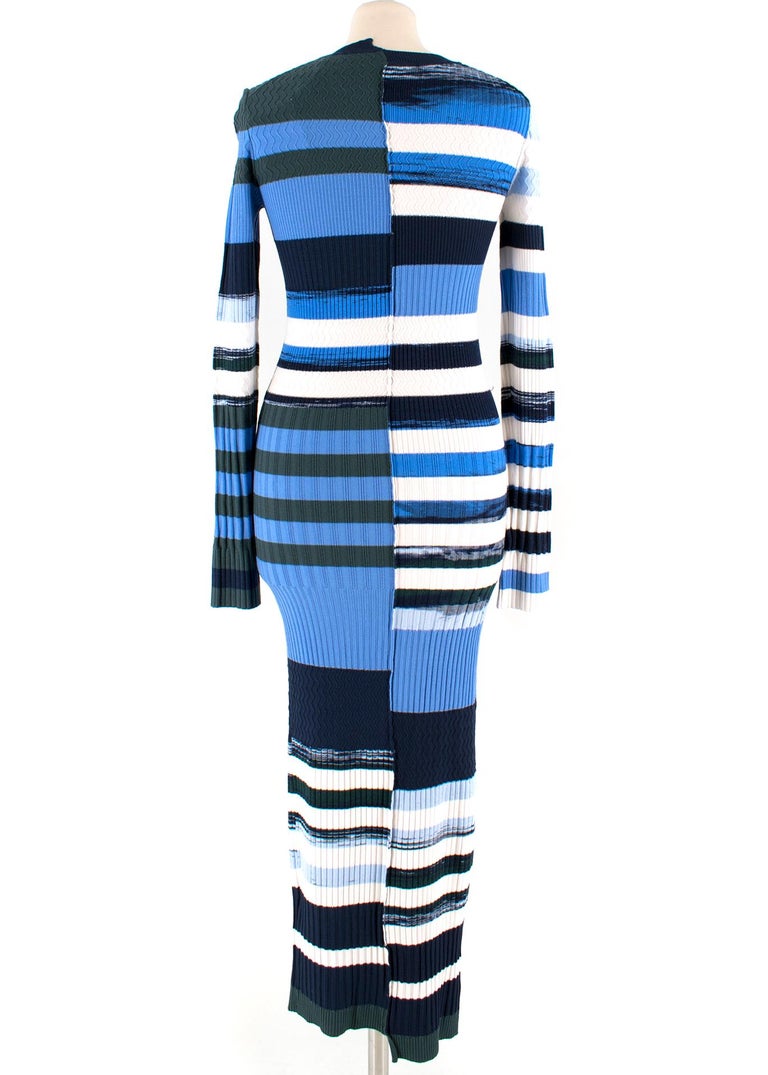 Opening Ceremony Blue Knit Midi Dress US 4 at 1stDibs | opening ...