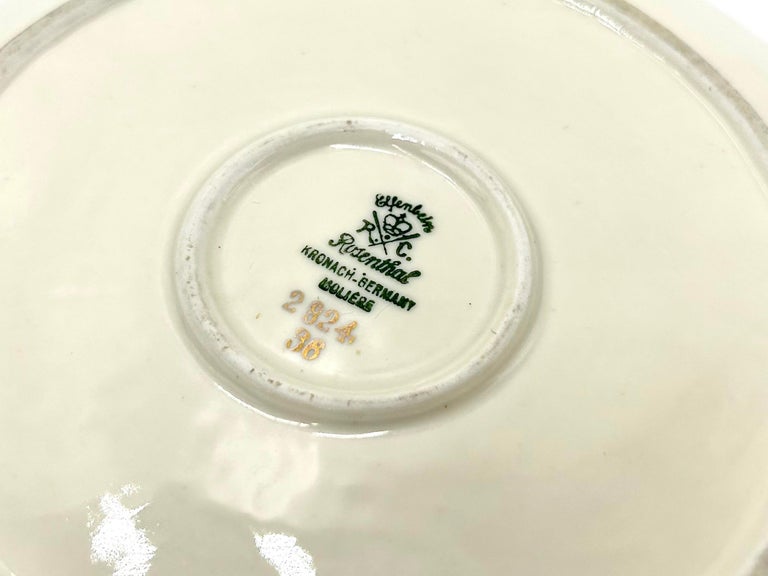 Openwork Plate, Rosenthal Moliere, Germany, 1938-1952 For Sale at 1stDibs