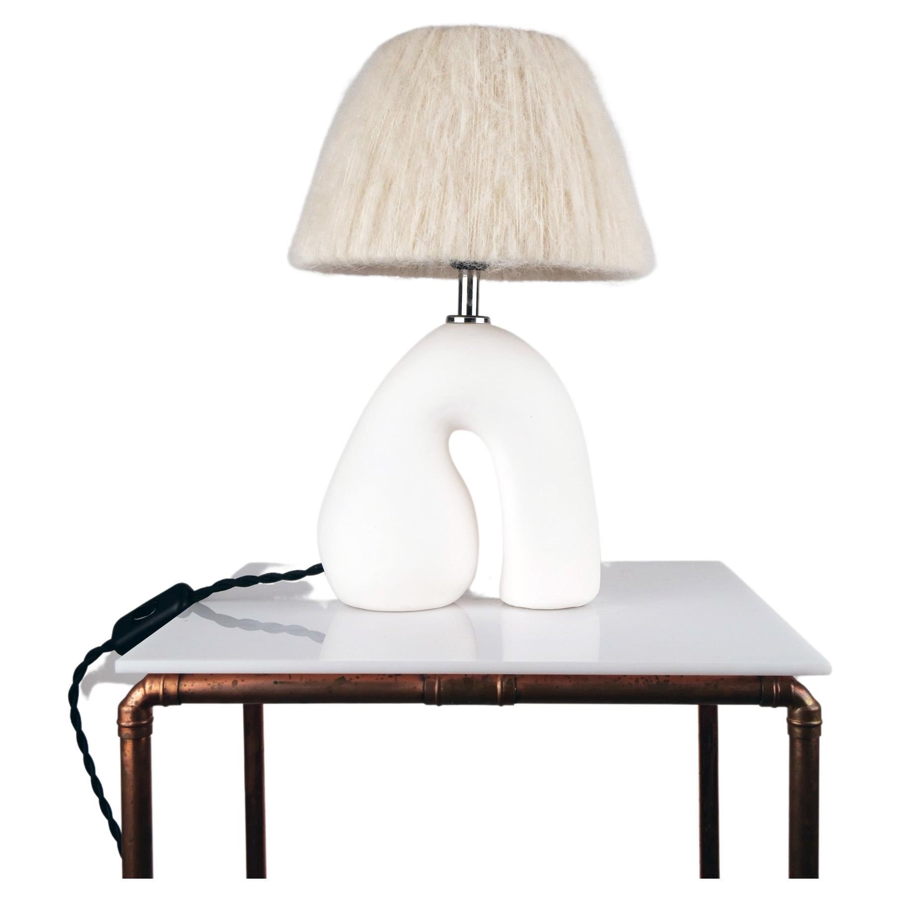 Matte White Table Lamp by Entler For Sale at 1stDibs | entler lamp