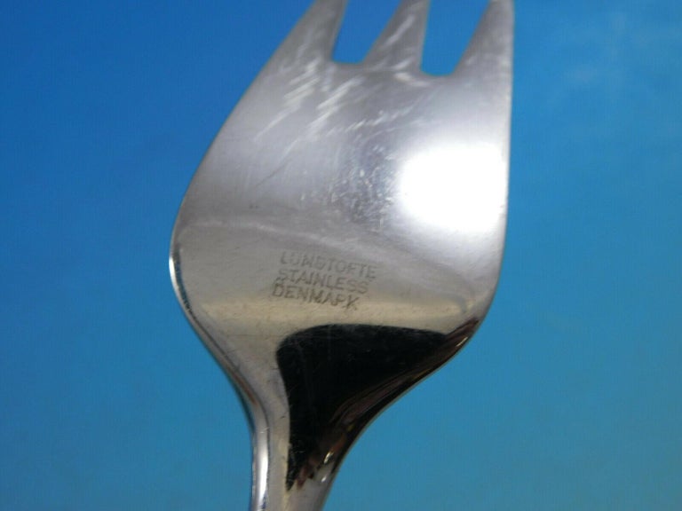 Opus Rosewood Lundtofte Denmark Stainless Steel Flatware Set Service 50 ...