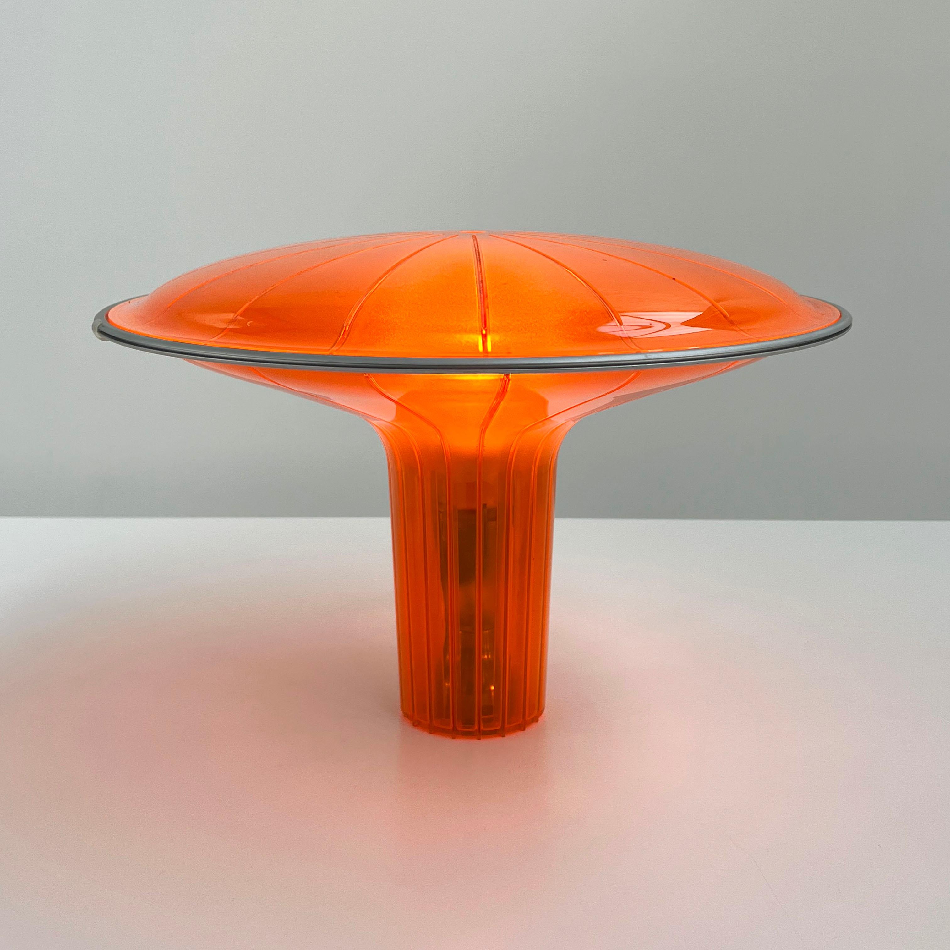 Orange Agaricon D36 Table Lamp by Ross Lovegrove for Luceplan, 2000s ...