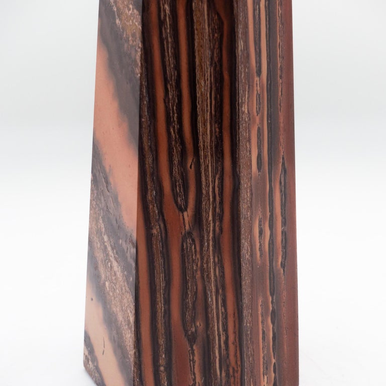 Orange-Brown Banded Jasper Point For Sale at 1stDibs