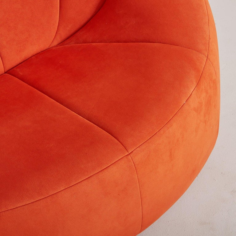Orange Pumpkin Sofa by Pierre Paulin for Alpha, France, 1970s For Sale ...