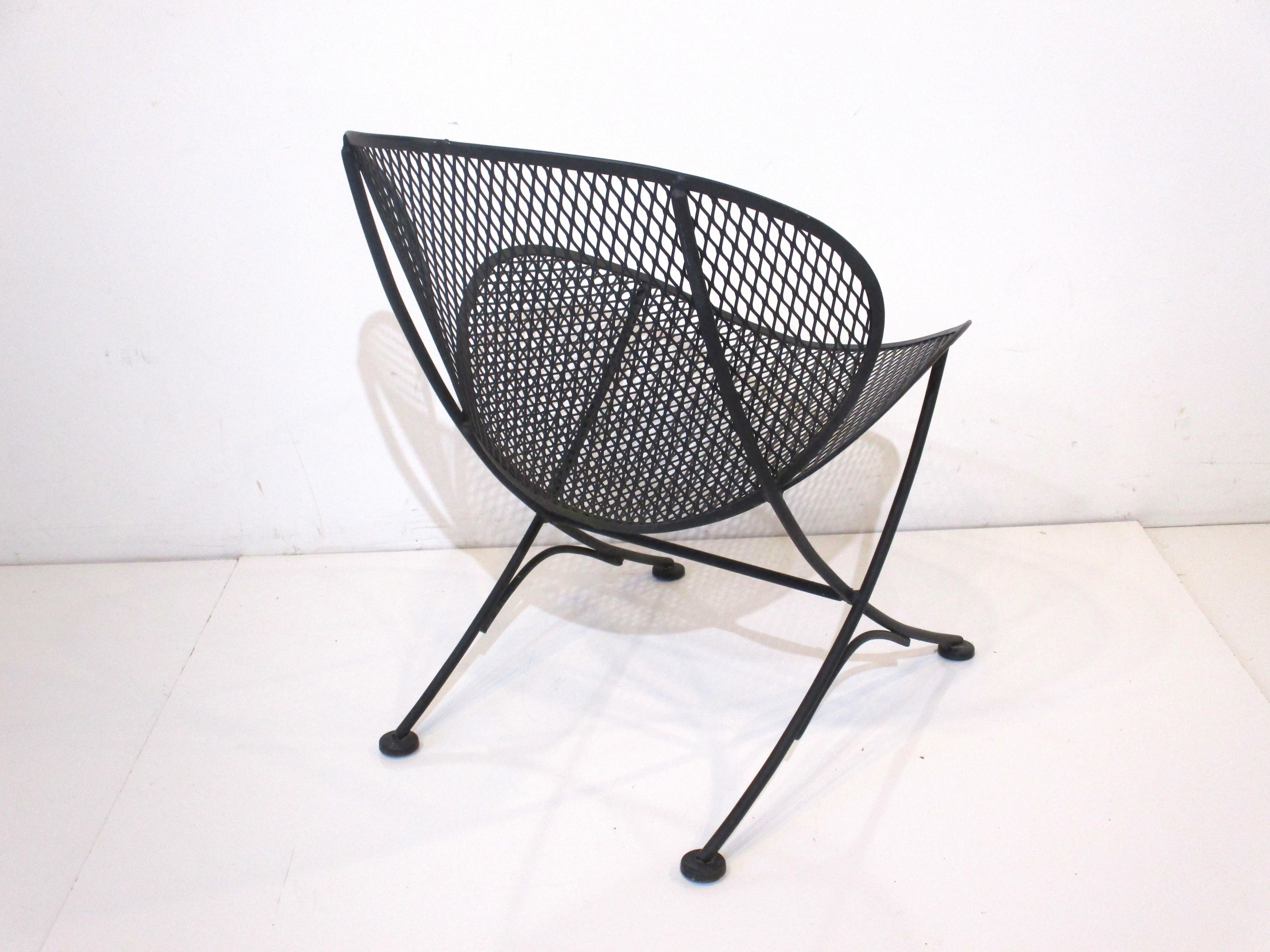 Orange Slice Lounge Chair by Tempestini for Salterini, Italy at 1stDibs