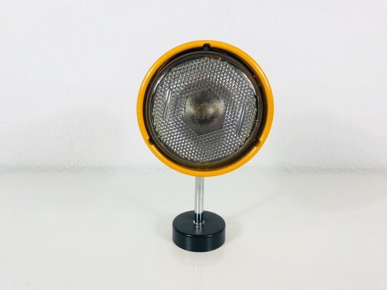 Orange Spot Light by Staff Leuchten, 1970s, Germany at 1stDibs