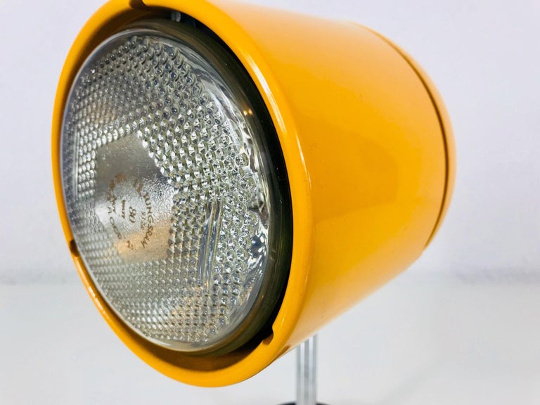 Orange Spot Light by Staff Leuchten, 1970s, Germany at 1stDibs
