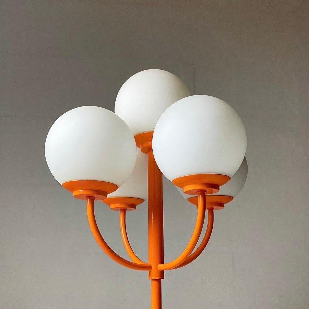 Orange Table Lamp by Kaiser Leuchten, Germany, 1970s For Sale at 1stDibs