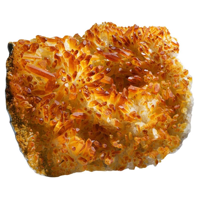 Orange Tangerine Quartz Crystal Cluster From Mongolia (27.2 lbs) For ...