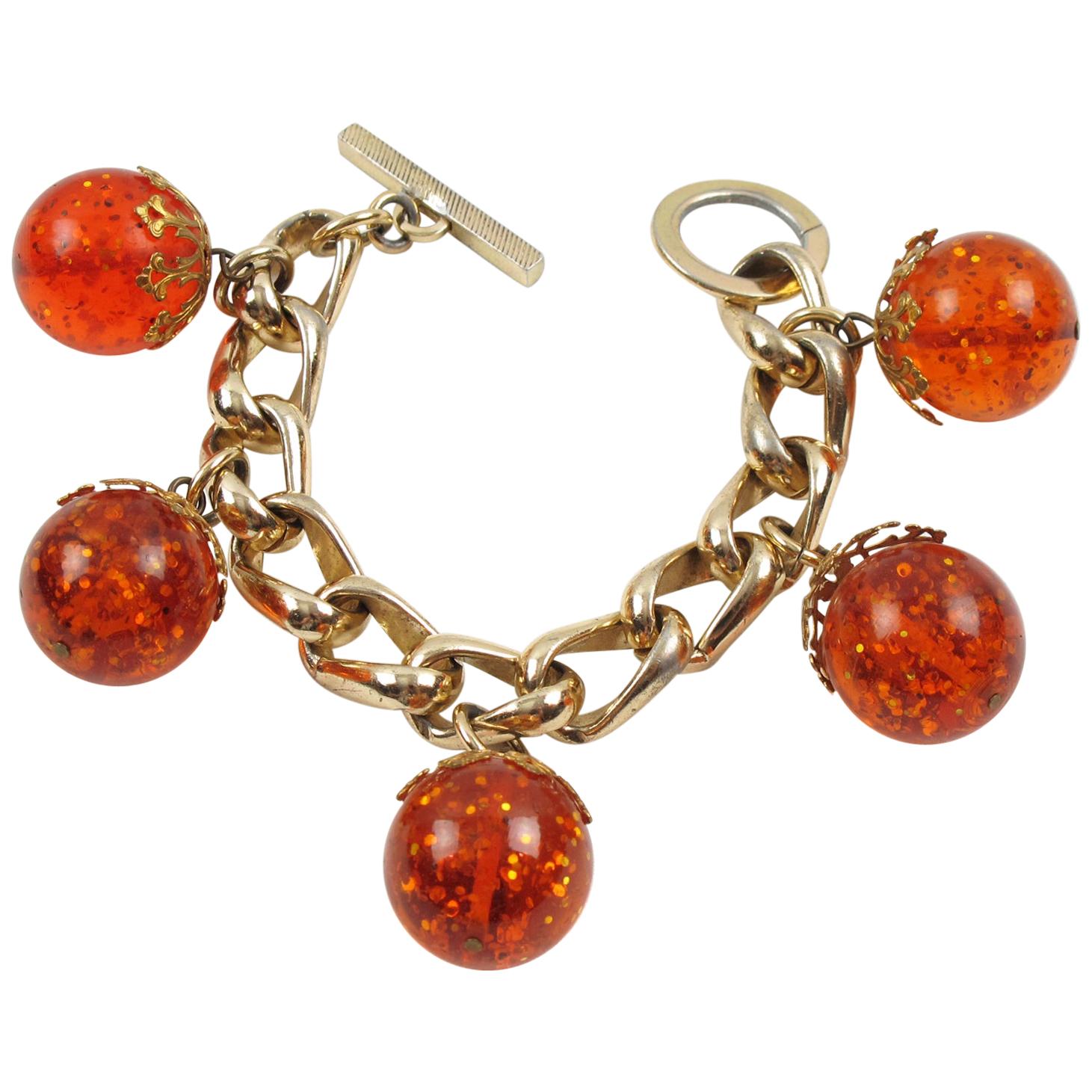 CHANEL MASSIVE CC LINK BRACELET at 1stDibs