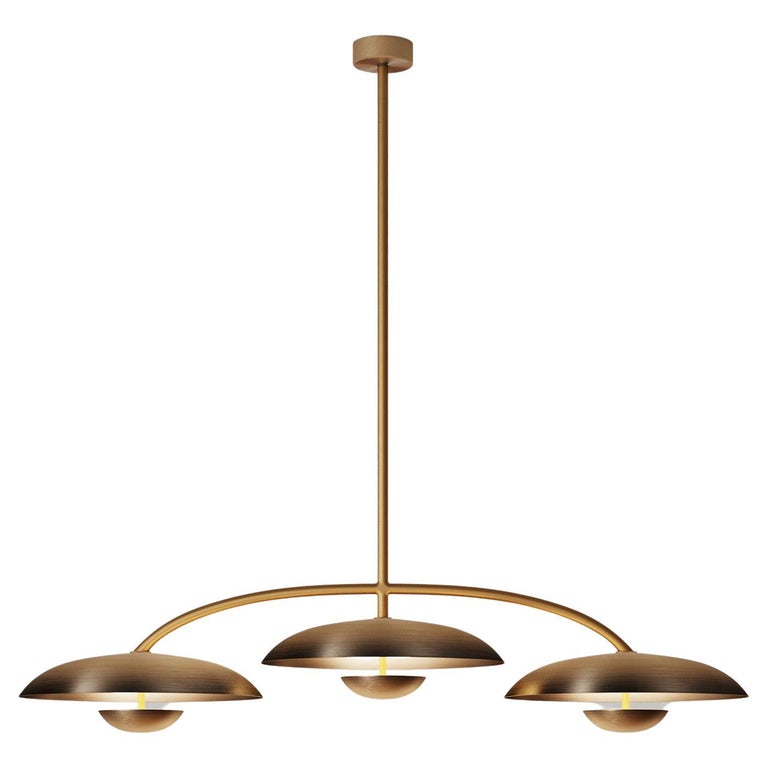 Orbit Trio Ore Ceiling Light by Atelier001 For Sale at 1stDibs