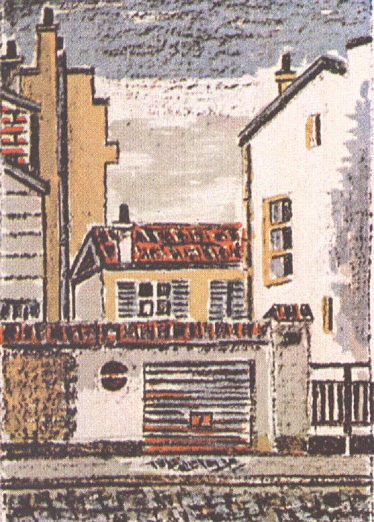 Orfeo Tamburi - Red Shutter - Lithograph by Orfeo Tamburi - 1973/75 For ...