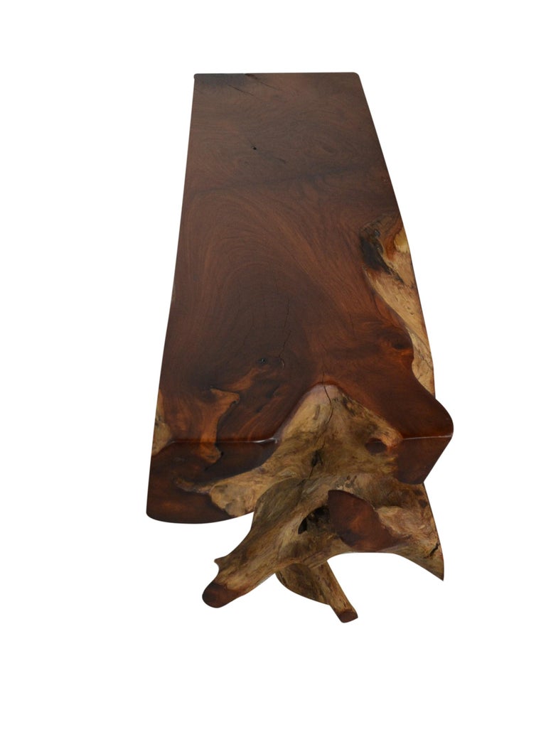 Organic Wood Bench at 1stDibs