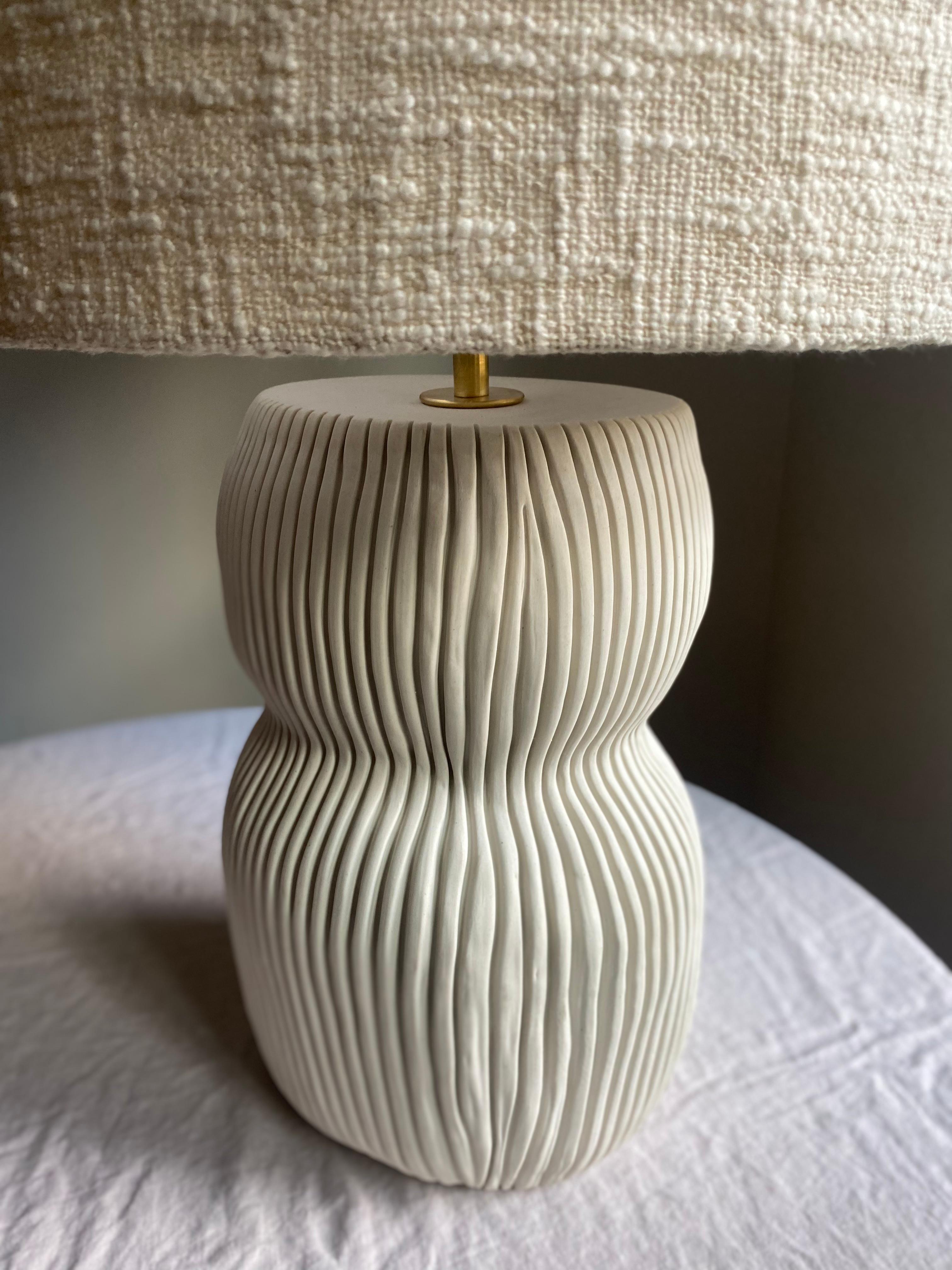 Organic Curvy Table Lamp #1 For Sale at 1stDibs