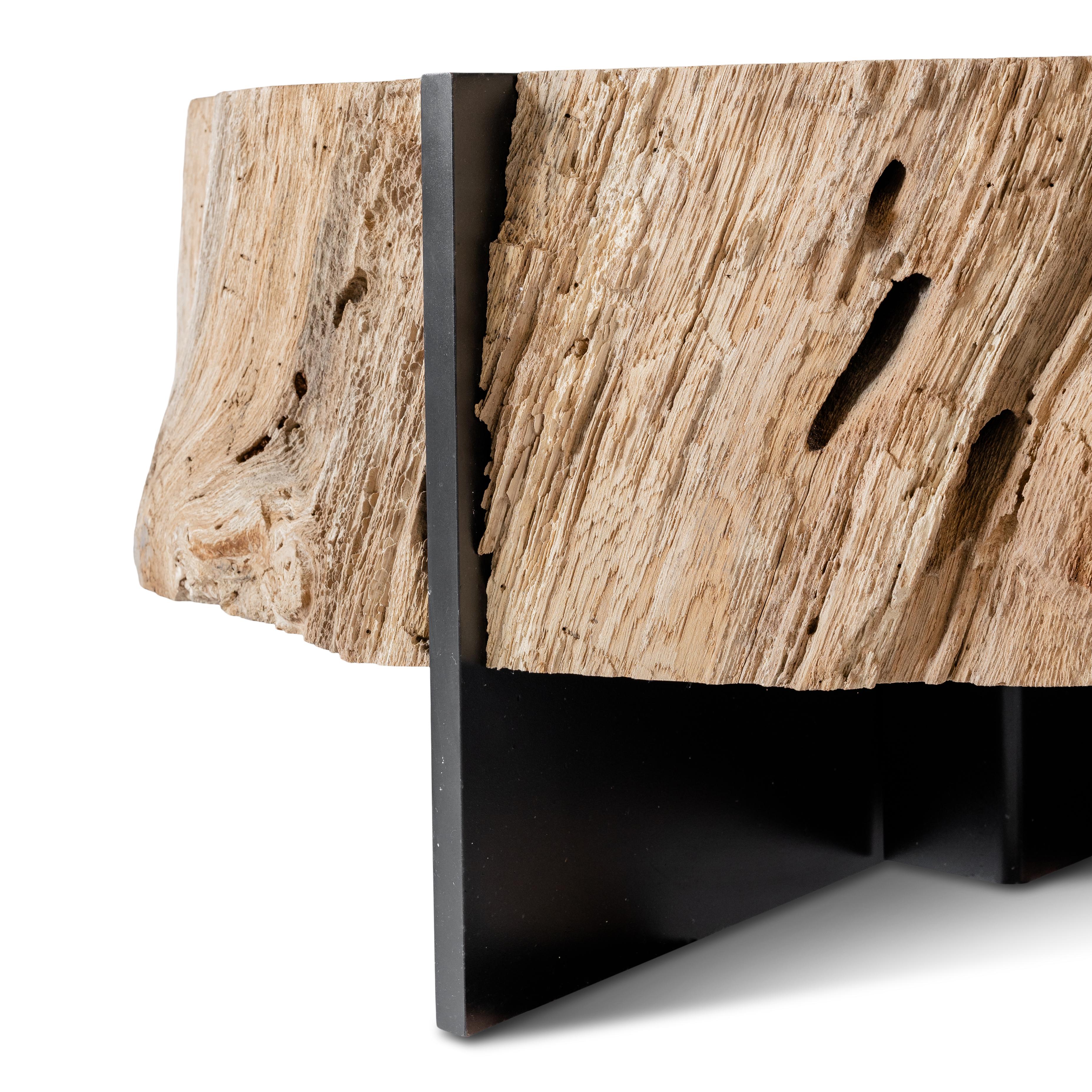 Organic Form Oak Side Table Medici Gardens Florence Italy For Sale at ...