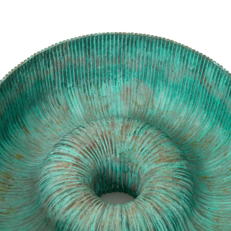 Organic Form Patinated Copper Rod Sculpture by Douglas Ihlenfeld, USA ...