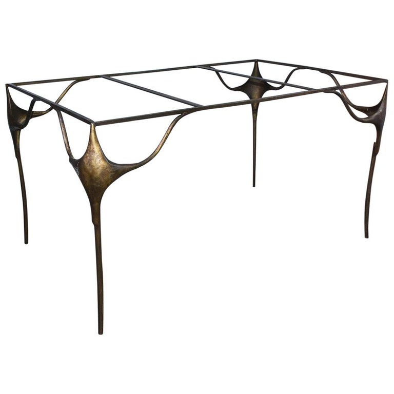 Organic Free Form Rectangular Dining Table Base For Sale at 1stDibs ...