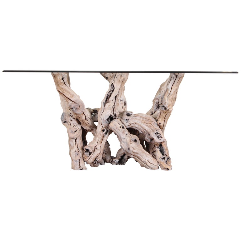 Organic Grapevine Dining Table, 1980s at 1stDibs