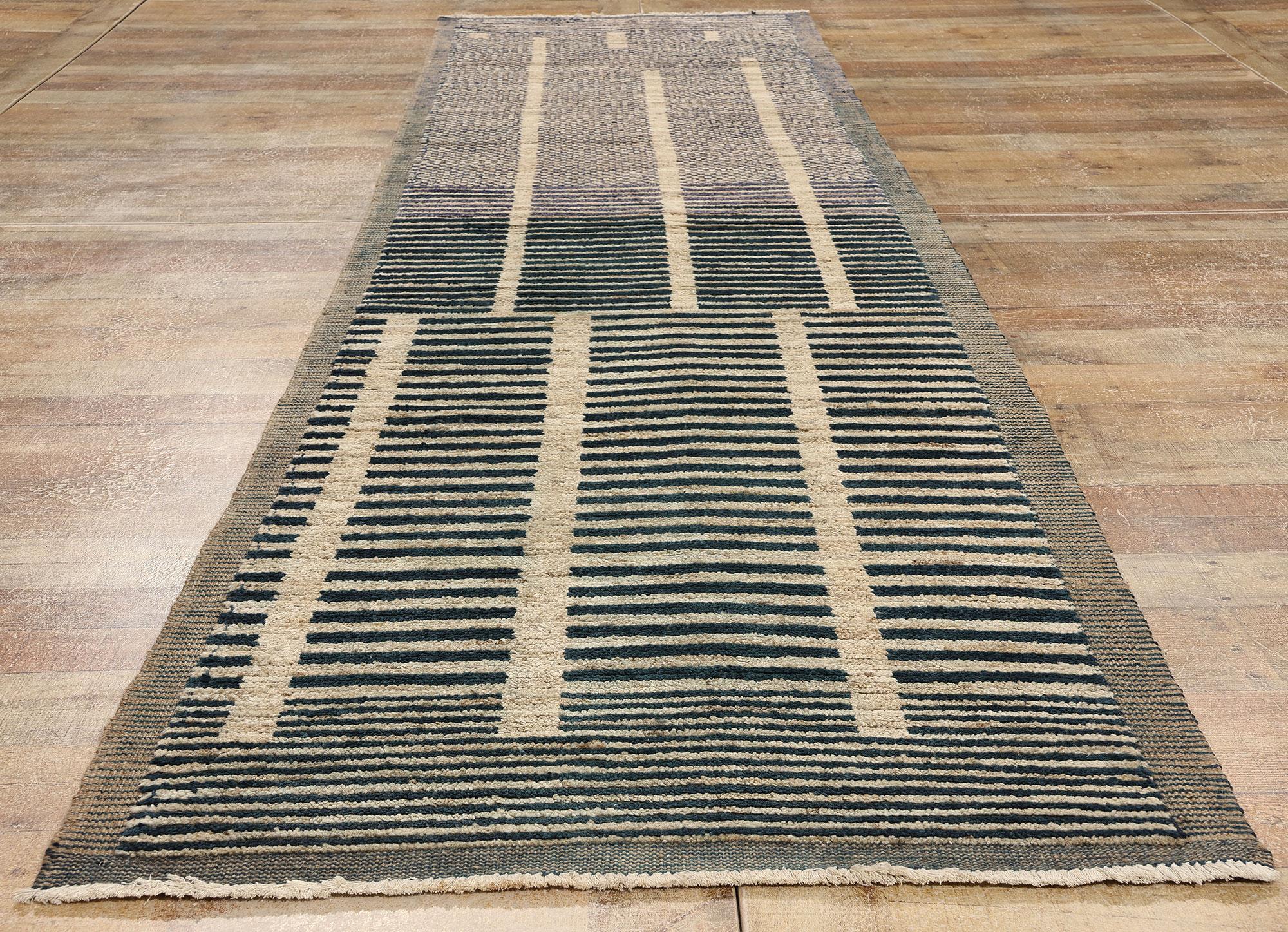 Organic Modern Brutalist Moroccan Rug, De Stijl Meets Brutalism For ...
