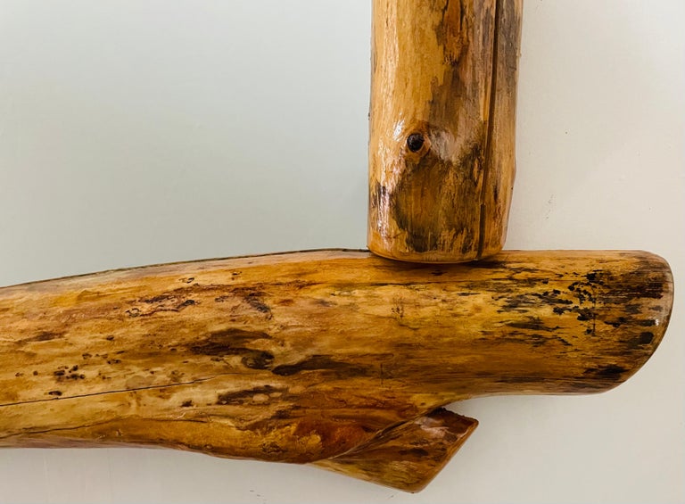 Organic Modern Design Maple Wood Framed Wall or Mantel Mirror For Sale ...