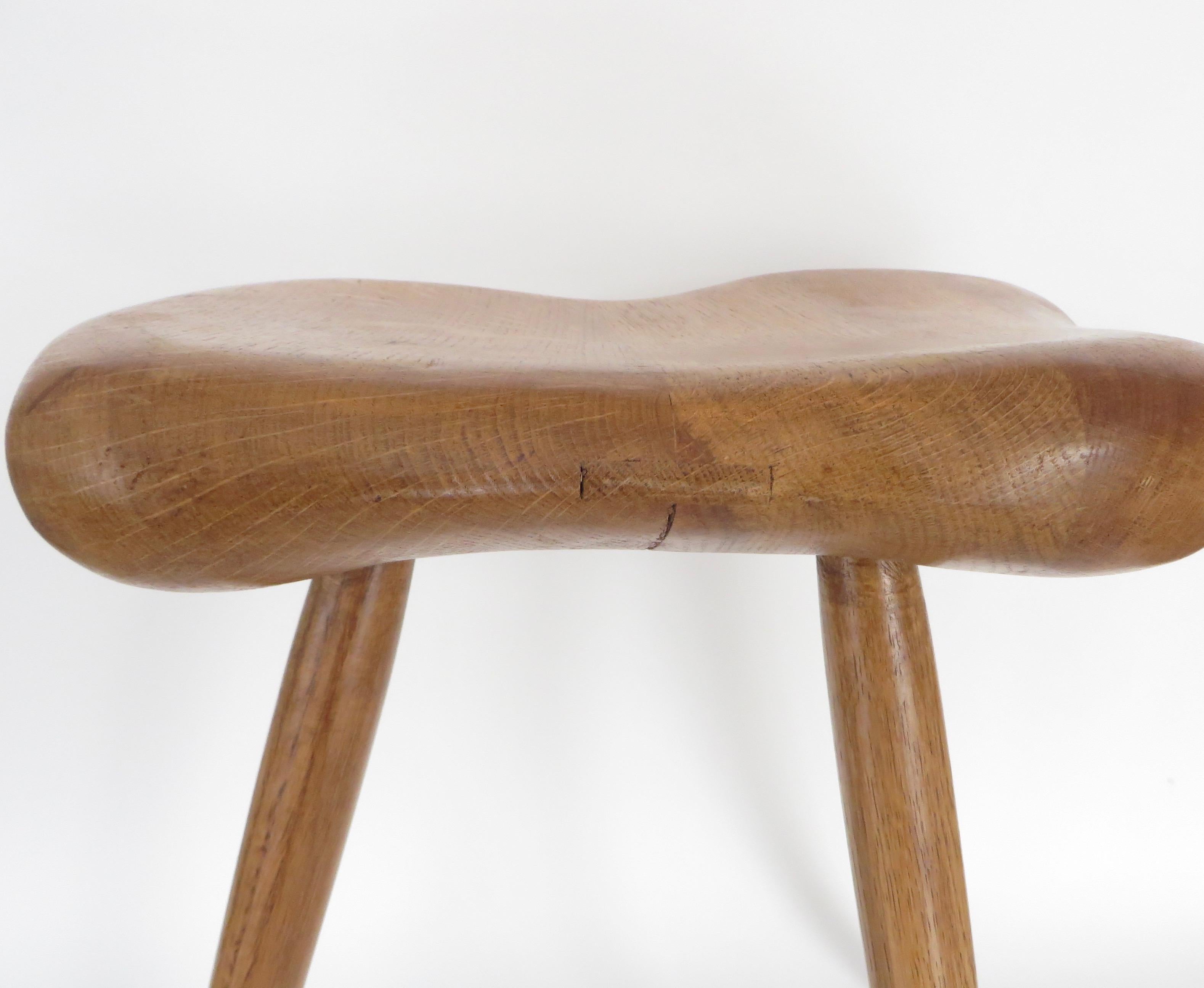 Organic Modern Freeform French Oak-Wood Stool at 1stDibs | modern wood ...