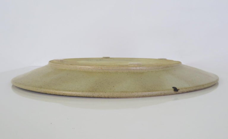 Organic Modern Lee McCarty Large Asian Inspired Pottery Charger ...