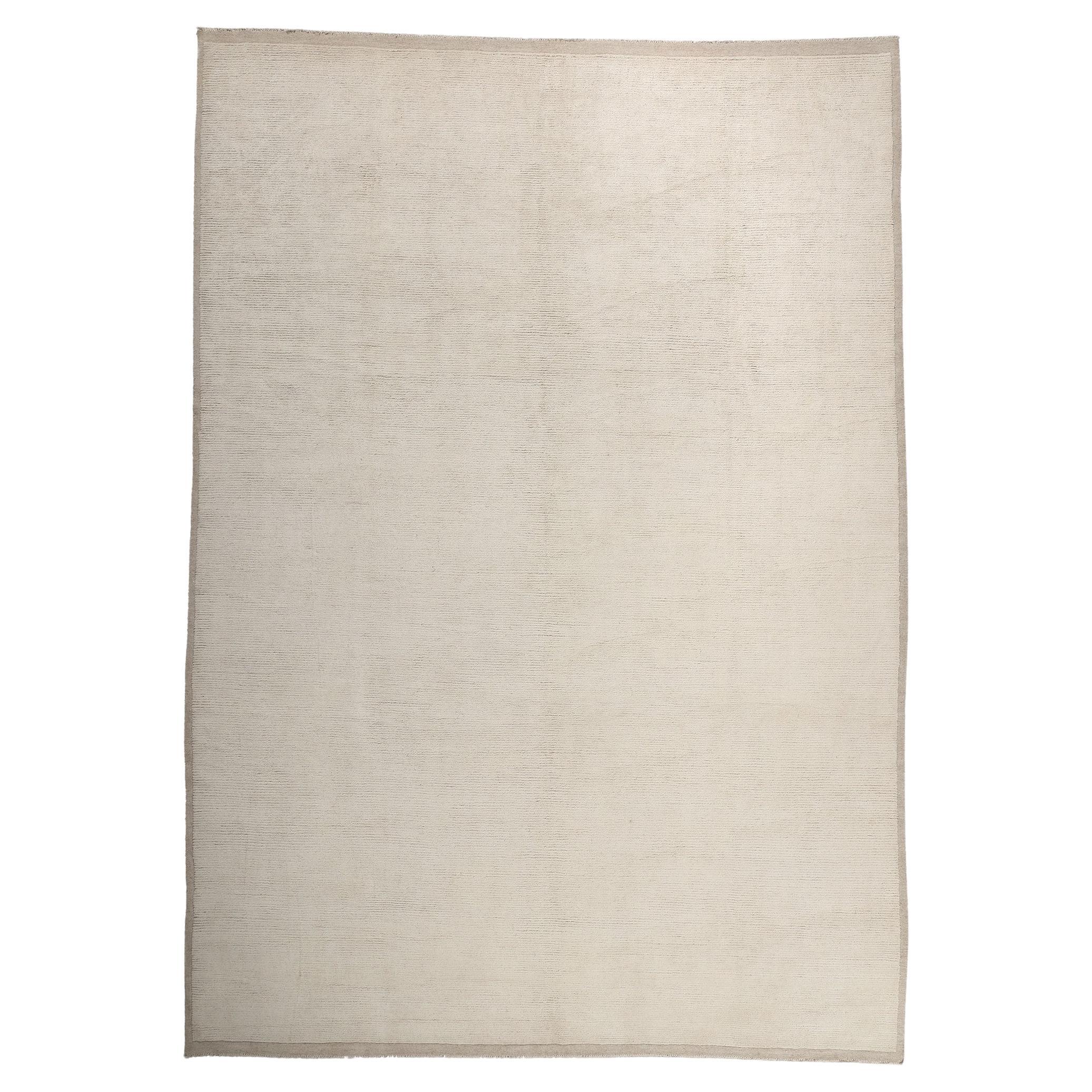 Organic Modern Moroccan Minimalist Area Rug, Japandi Meets Cozy ...