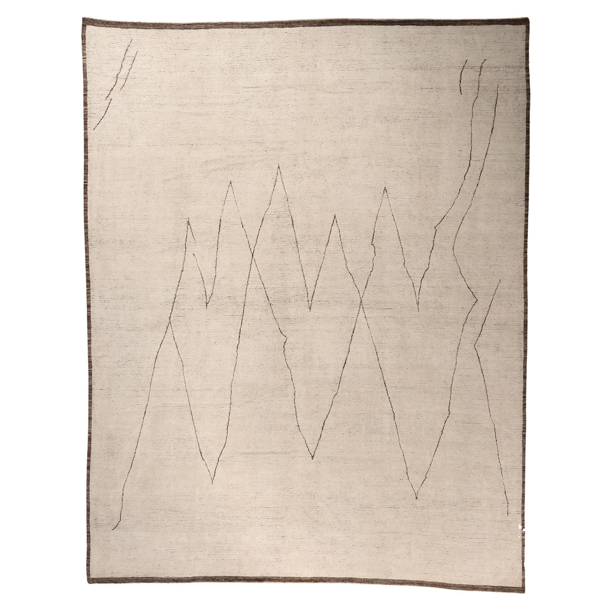 Modern Boho Moroccan Rug, Tribal Enchantment Meets Wabi-Sabi Allure For ...