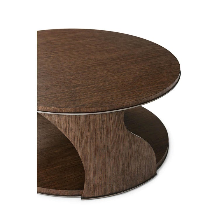 Organic Modern Round Coffee Table at 1stDibs